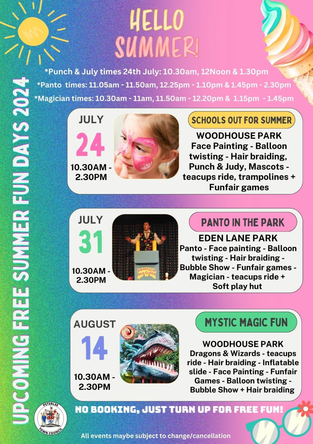 Peterlee Town Council Events - Peterlee Town Council