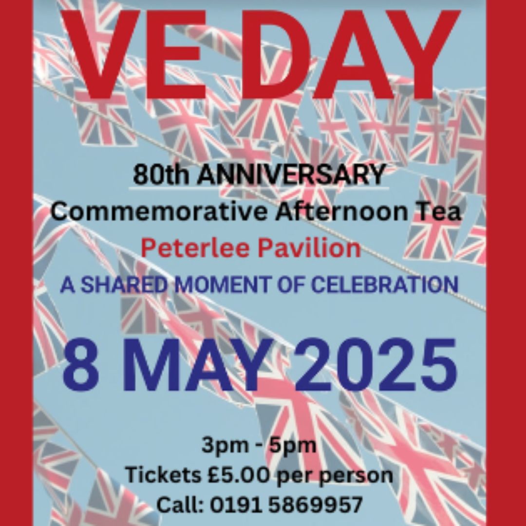 VE Day 80th Anniversary Commemorative Afternoon Tea – Book Your Tickets ...