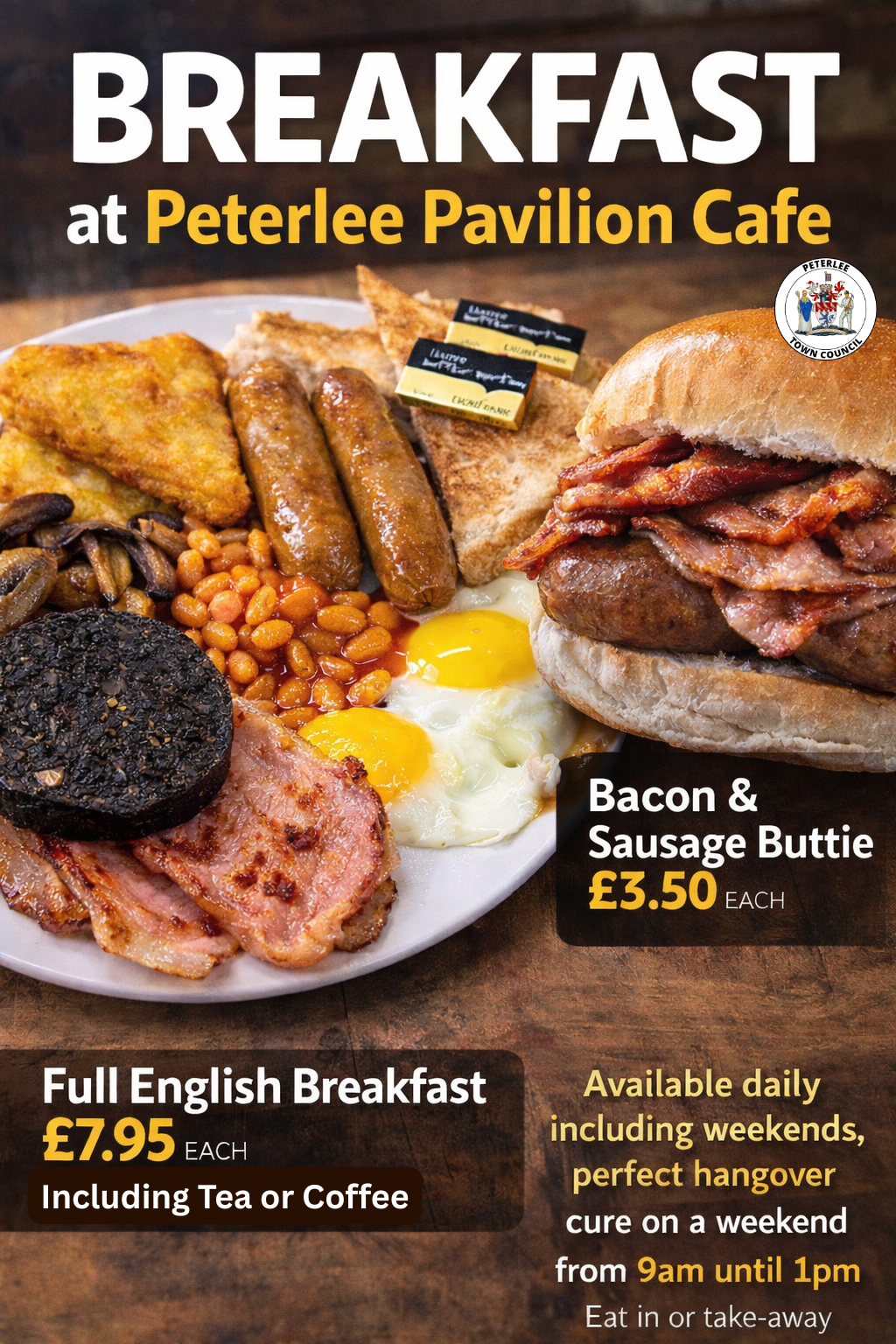 The Pavilion Opening Hours & Facilities - Peterlee Town Council
